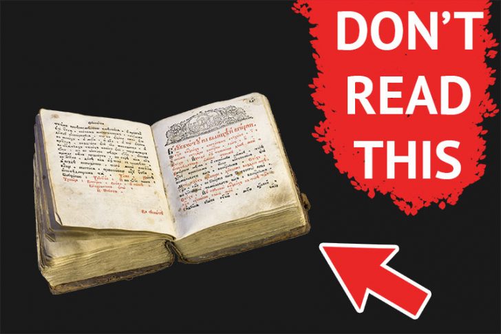 This Deadly, Rare Book Can Kill You Just By Reading It - Factspedia